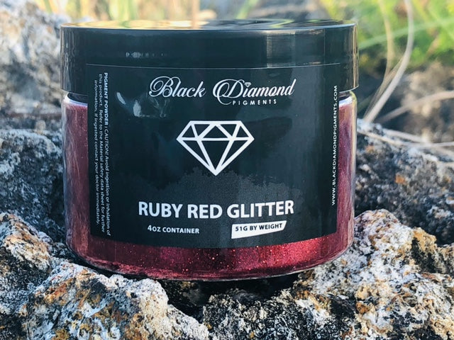 "RUBY RED GALAXY GLITTER"